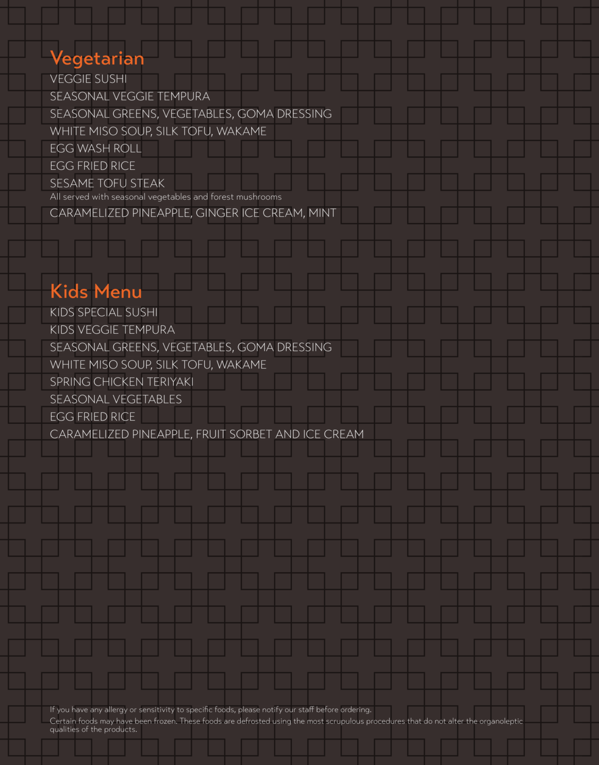 Kaito Teppanyaki and Sushi on MSC - Review and Menu