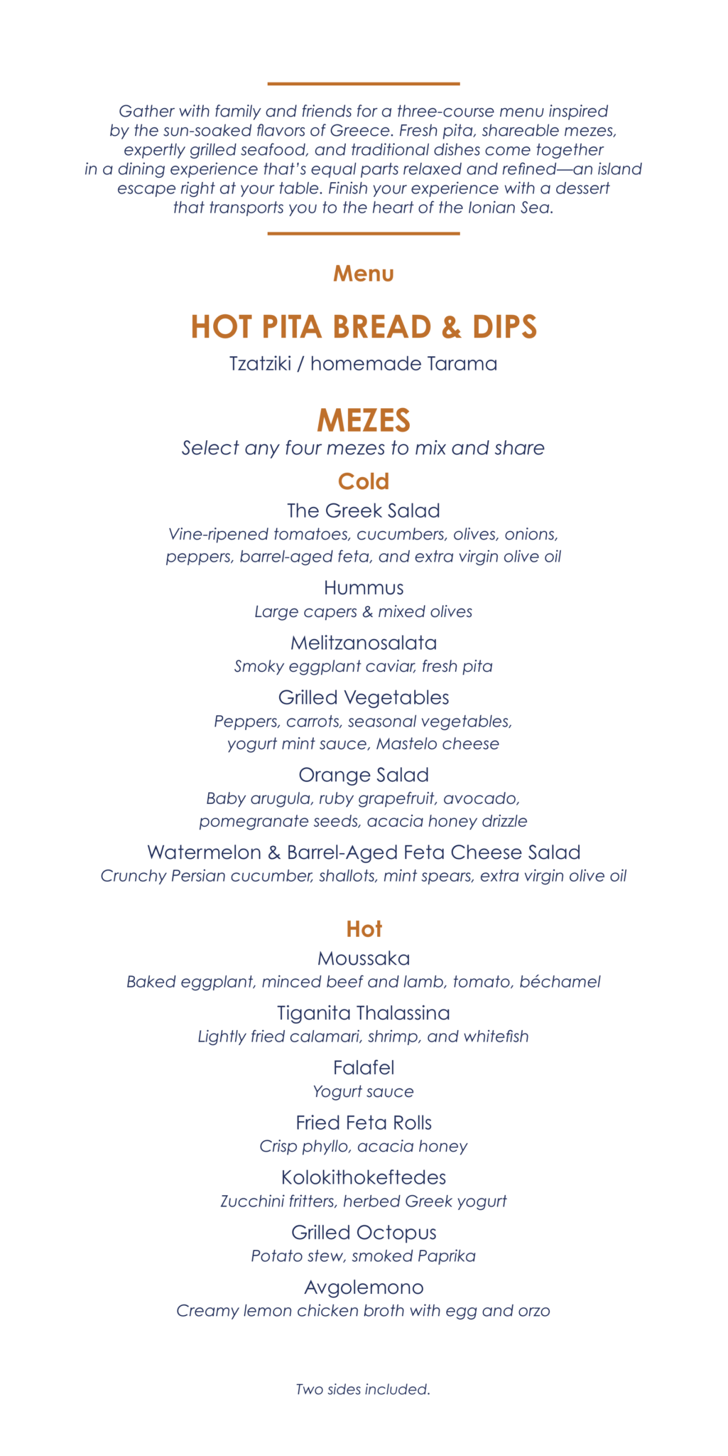 Paxos Greek Restaurant on MSC - Menu, Price, and Tips